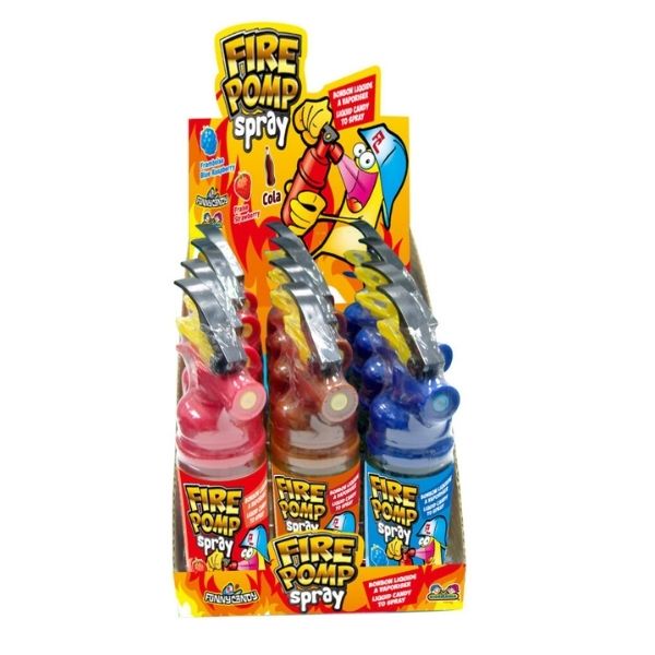 Fire Pomp Spray - 12 pièces | Candy Stock
