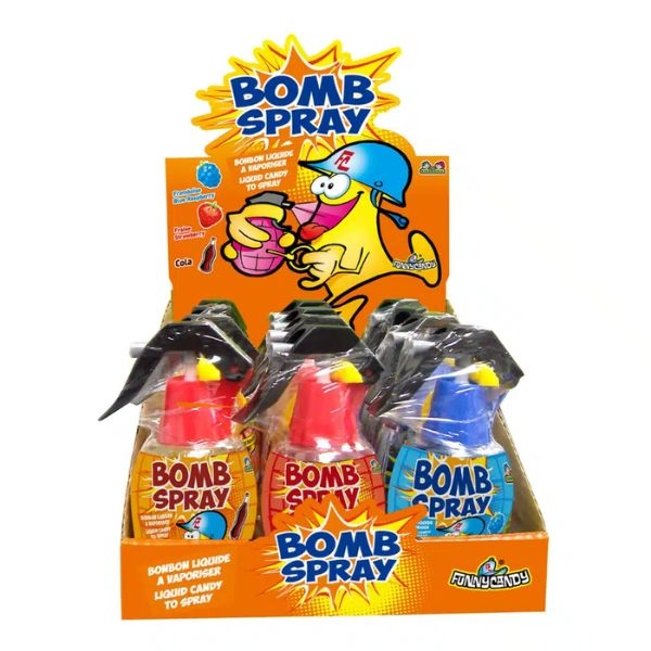 Bomb Spray - 12 pièces | Candy Stock